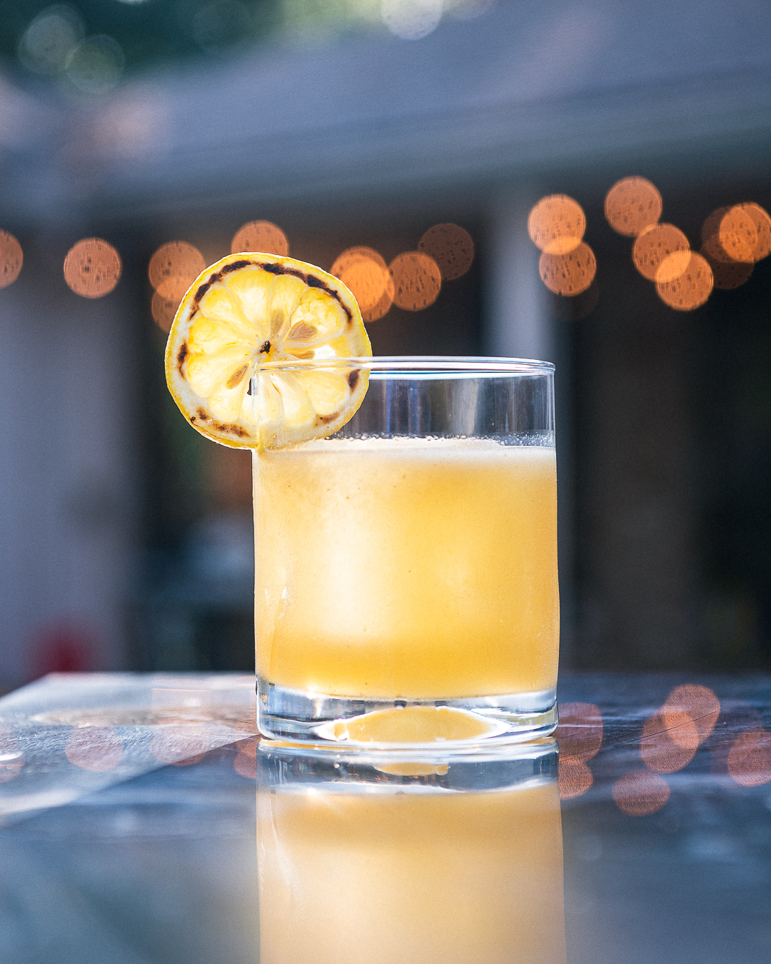 Grilled Lemon Bourbon Smash » The Yankee Cowboy