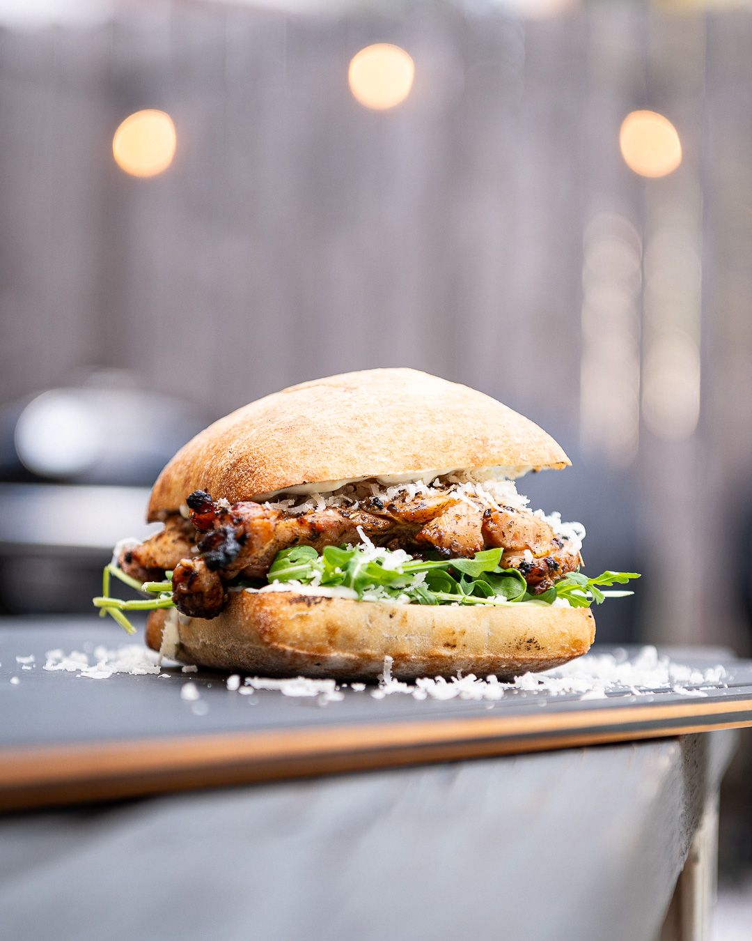 Grilled Chicken Piccata Sandwich » The Yankee Cowboy